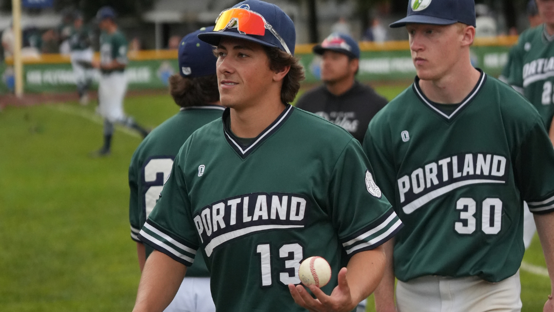 2025 Official League x Portland Pickles Player Issue Green Pullover Je ...