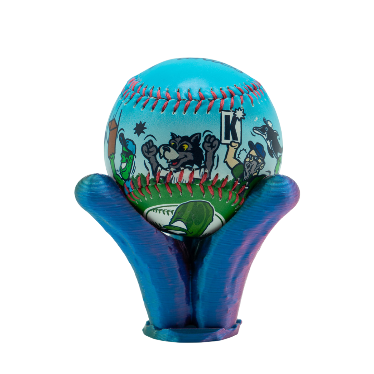 Pickles Parade Blue Baseball – Portland Pickles Baseball