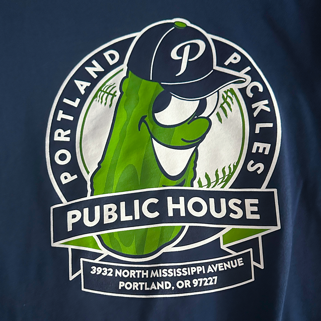 Portland Pickles Public House Apparel | Portland Pickles Baseball